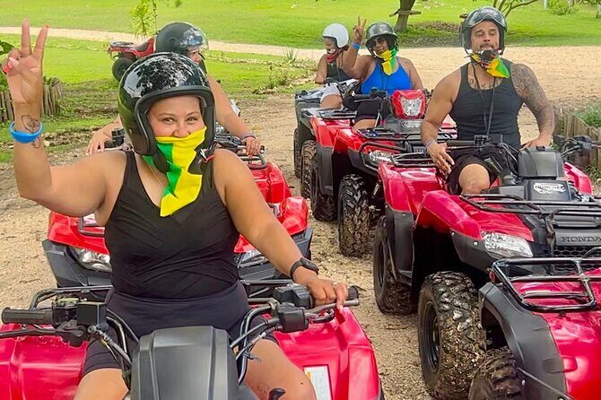 ATV, Bamboo Rafting , Horseback Ride & Blue Hole Falls Ocho Rios - FAQ