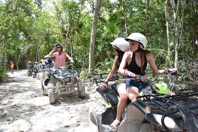 ATV circuit in the jungle + Horseback riding, ziplines & Cenote - A Well-Rounded Adventure in the Heart of the Riviera Maya