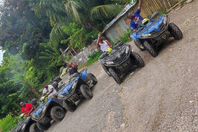 ATV Jungle Ride and Sunset at Ricks Cafe from Montego Bay - Key Points