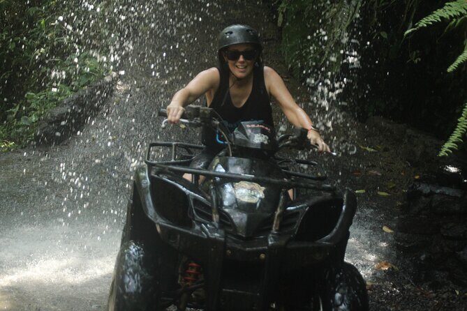 ATV Quad Bike Through Tunnel and Waterfall - An Adventurous Glimpse into Bali’s Green Heart