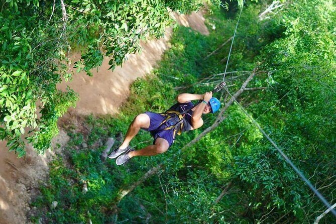 ATV Ride with Ziplines and Cave Cenote Half Day Tour Individual - Introduction
