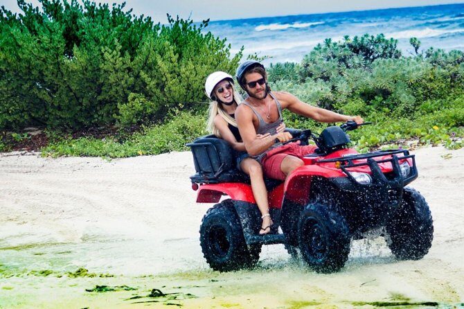 ATV Seashore + Cenote Combo: Mezcalitos & Mayan Cenote Experience - Snorkeling at Playa Uvas: Optional but Recommended