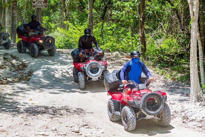 ATV to Jade Cavern, Mud Trails, Snorkel and Lunch with Open Bar - Key Points