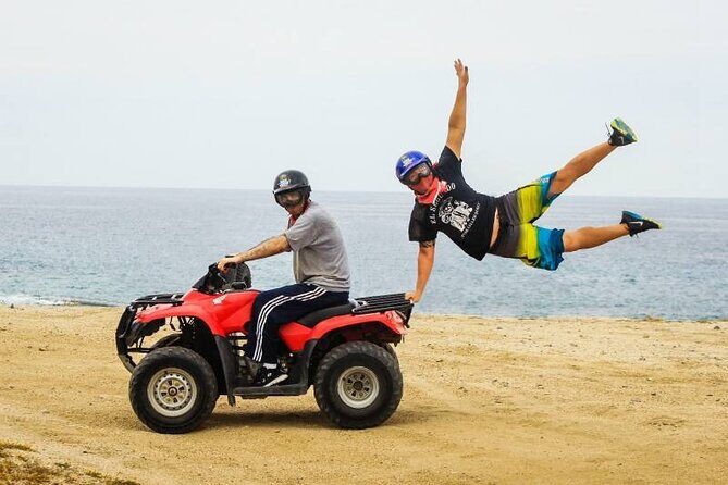 ATV Tour Desert Adventure and Sky Bike in Cabo San Lucas - Desert Walk, Tequila Tasting, and Meal: A Cultural Touch