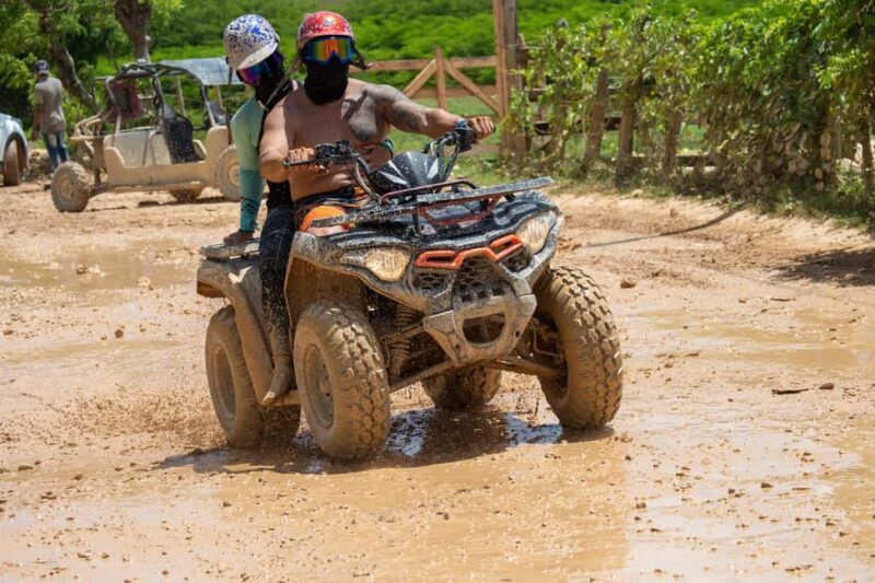 ATV Tour with Hotel Transfer special for cruisers - Rio Munoz and Beach Time