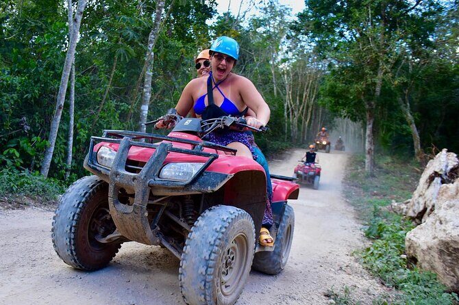 ATV tour, zipline and cenote From Playa del Carmen - Key Points