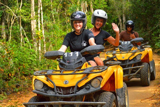 ATV Xtreme and Zipline Adventure from Riviera Maya - Ziplining: Flying Over the Rainforest