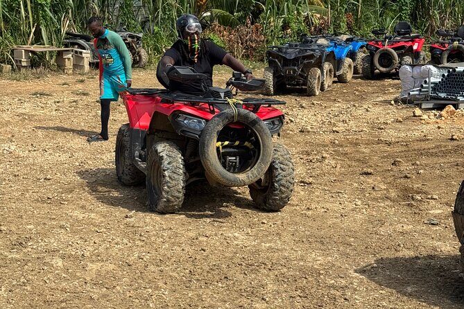 ATV, Zipline and Ricks Cafe from Montego Bay with transportation - ATV Adventure: Exploring Jamaica’s Lush Terrain