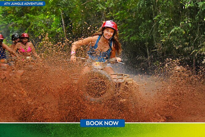 ATV, Ziplining & Cenote Tour, Transportation & Tequila Tasting - Key Points
