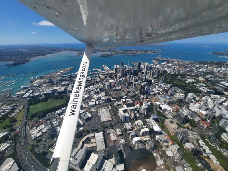 Auckland: Auckland City & Hauraki Gulf Scenic Flight - What It’s Like on the Flight: Experience and Atmosphere