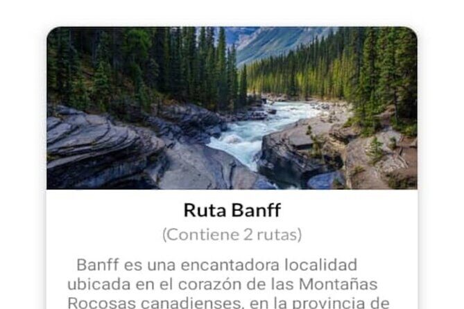 Audio Guide App National Parks Canada: Banff Jasper Yoho - What is the Audio Guide App Canadian Rockies Experience?