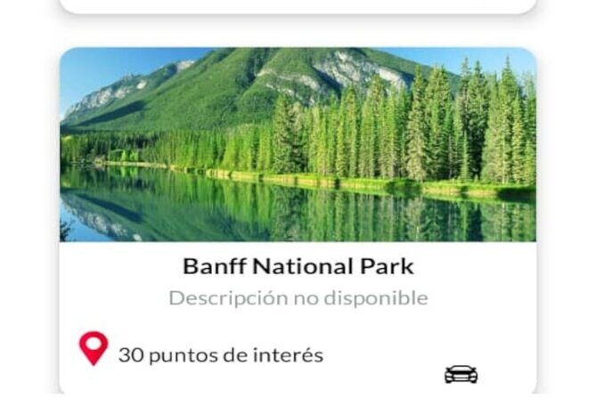 Audio Guide App National Parks Canada: Banff Jasper Yoho - What to Expect During Your Visit