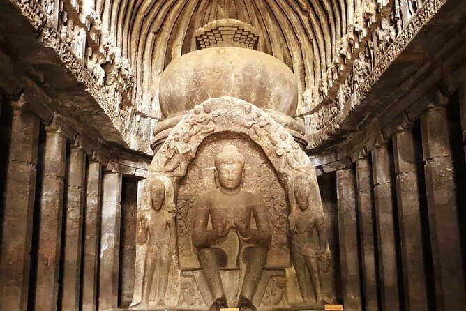 Audio Guided Tour Of Ellora Buddhist Caves, Aurangabad on HopOn India App - Key Points
