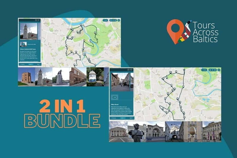 Audio Tour of Vilnius Old Town Core and the South Part 2in1 - Exploring Vilnius with the 2in1 Audio Tour