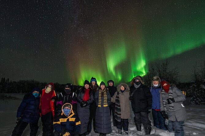 Aurora Activity at Sluice Box Sled Dogs - Authenticity and Education