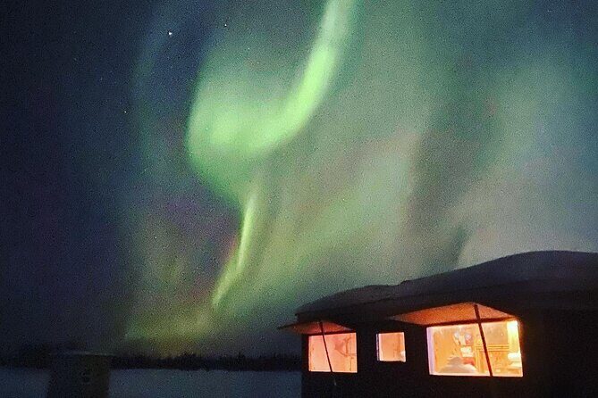 "Aurora Ice" - Ice Fishing & Salmon Dinner Tour - What’s the Experience Like?