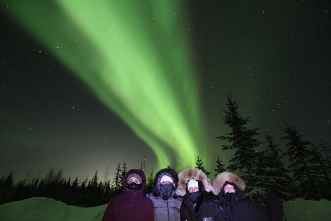 Aurora Viewing - Aurora Husky Lodge , Great view from top of the ridge - Key Points