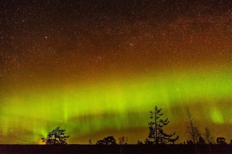 Auroras Northern Lights in Saariselka - The Barbecue Experience