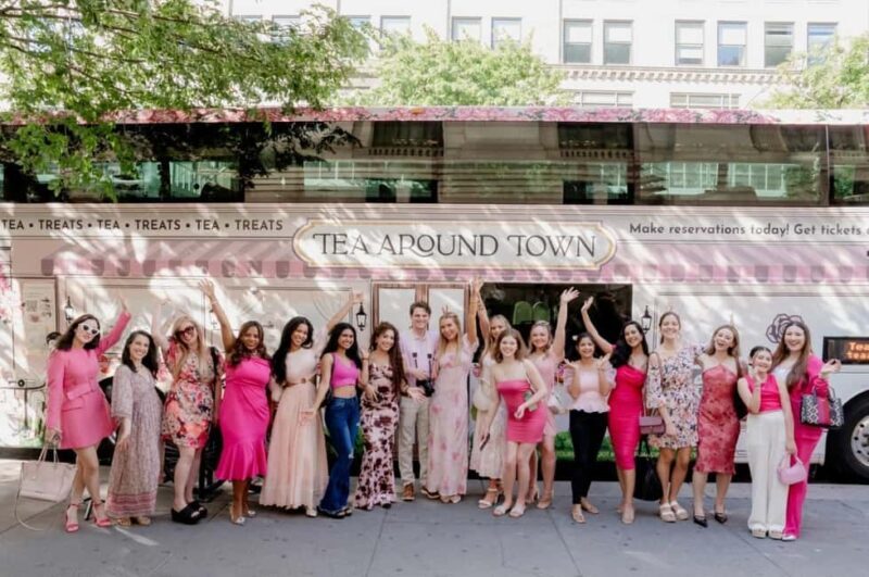 Austin: Tea Around Town Bus Tour with Live Music - Key Points