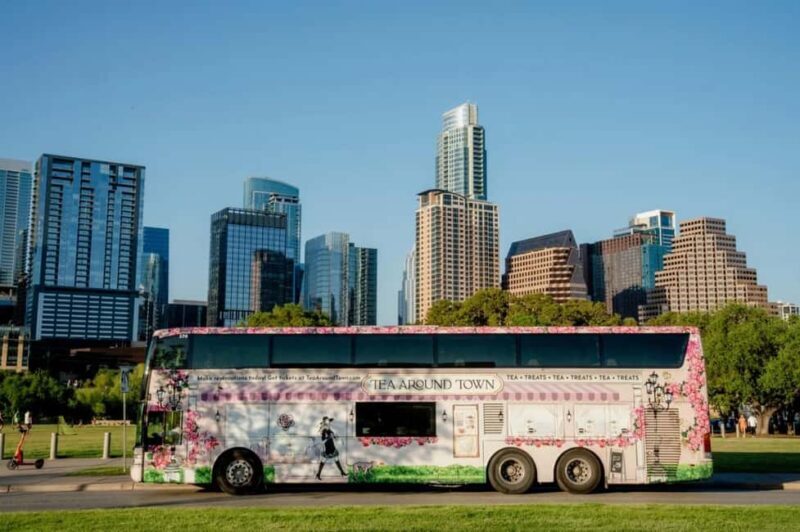 Austin: Tea Around Town Bus Tour with Live Music - Detailed Breakdown of the Tour