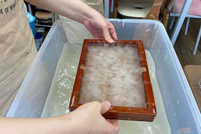 Authentic Handmade Washi Paper Making Workshop in Ueno - An Authentic, Hands-On Japanese Craft Experience