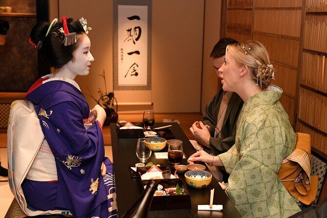 Authentic Kaiseki Dinner with Maiko at Kyoto Tea House - Key Points