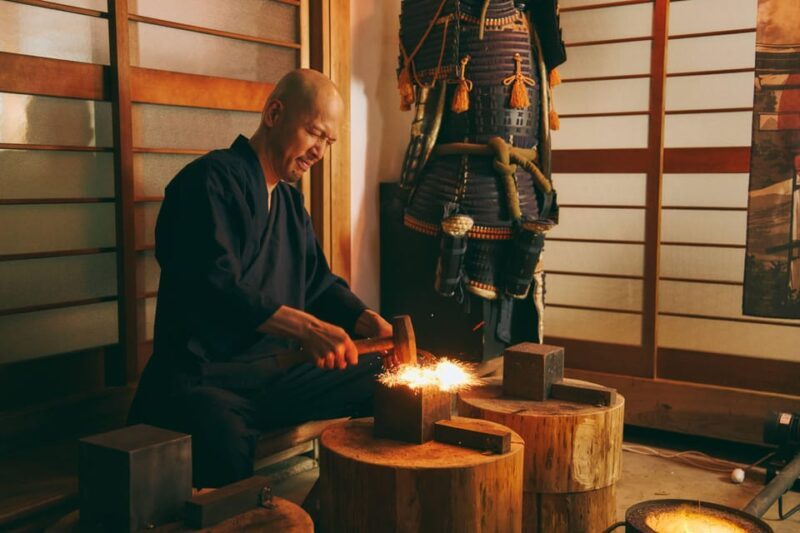 Authentic knife making experience at a blacksmith in Kyoto - The Sum Up