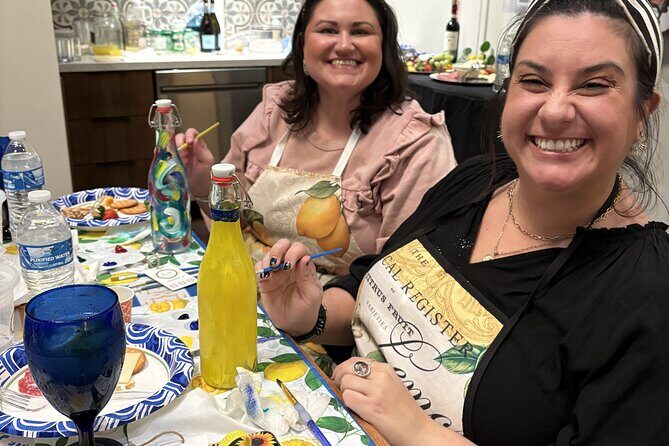 Authentic Limoncello Making Experience and Bottle Painting - Key Points
