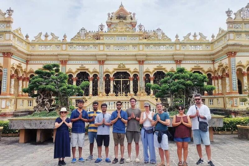 Authentic Mekong Delta: Tuk Tuk, Rowing Boat, Biking Tour - Scenic Boat Cruise on the Tien River