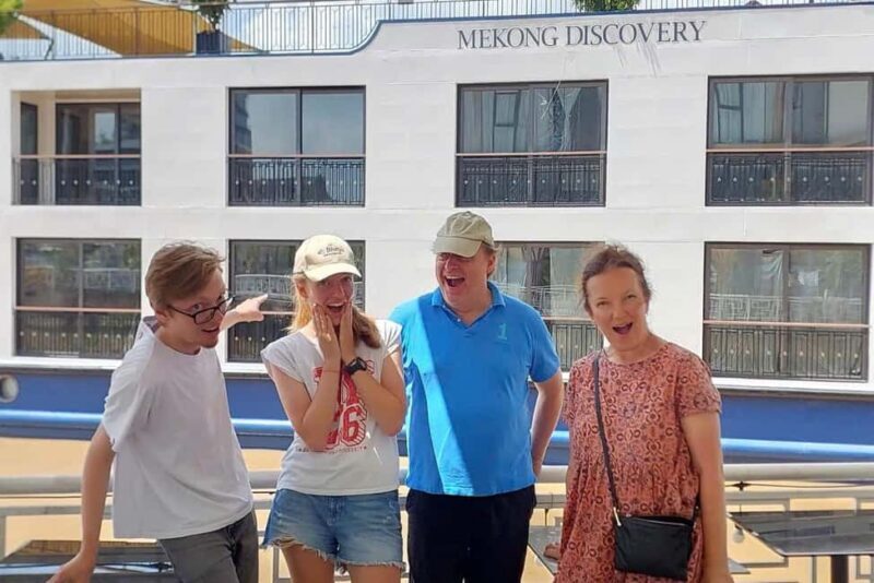 Authentic Mekong Delta: Tuk Tuk, Rowing Boat, Biking Tour - Transportation & Group Dynamics