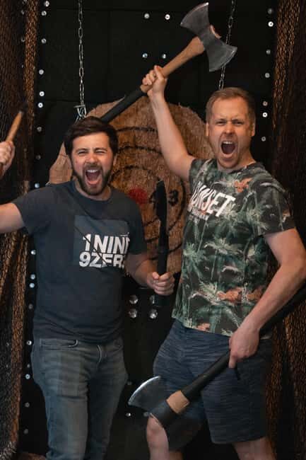 AXE THROWING & ENJOYING DRINKS IN COLOGNE'S FIRST AXE THROWING BAR - Key Points