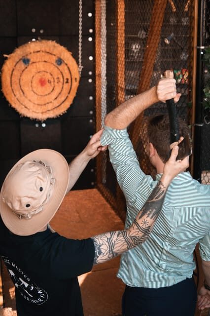 AXE THROWING EXPERIENCE IN ANTWERP - The Social and Food Aspect