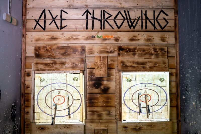 Axe Throwing in Fun Arena in the centre of Prague - Location and Accessibility