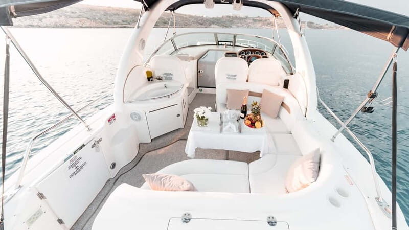 Ayia Napa: Explore Blue Lagoon on board of luxury SeaRay 375 - Key Points