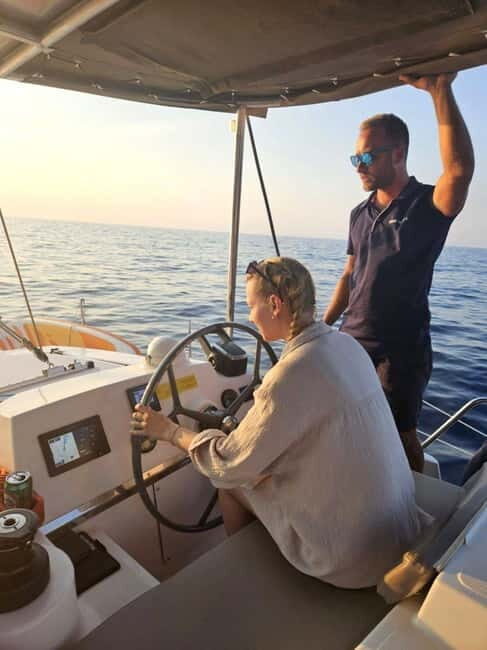 Ayia Napa: Sunset Catamaran Cruise with Snacks & Drinks - The Sum Up