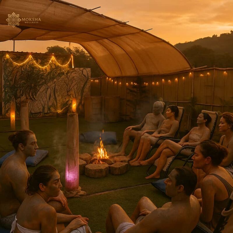 Ayurvedic Fire & Ice Reset - Sauna & Ice-Bath Goa Arambol - Authentic Feedback from Travelers