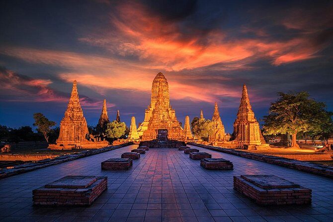 Ayutthaya Glittering Sunset, Boat Ride, Noted Sight, Local Market - Market Visit: Local Flavors and Vibrant Life