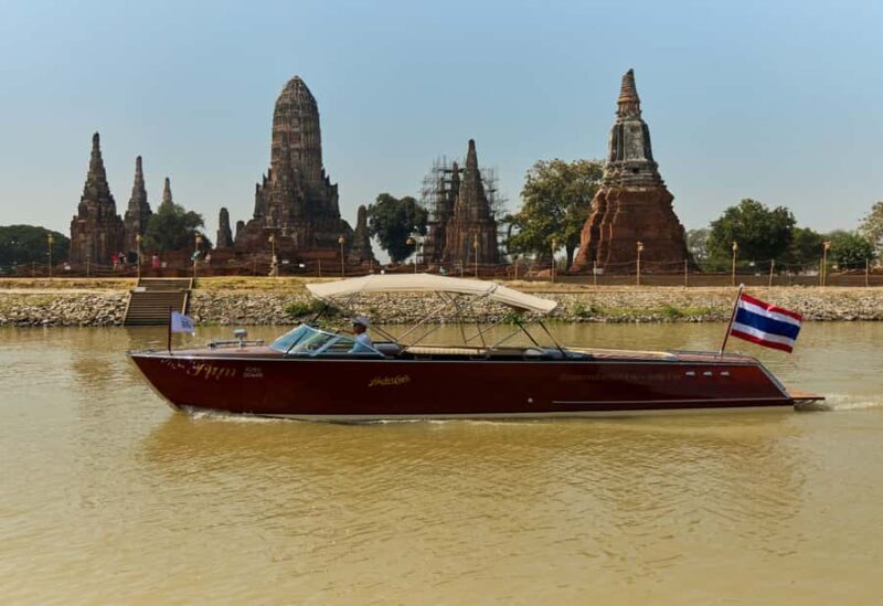 Ayutthaya: Luxury Hacker Craft Boat Cruise Temple sightsee - The Sum Up