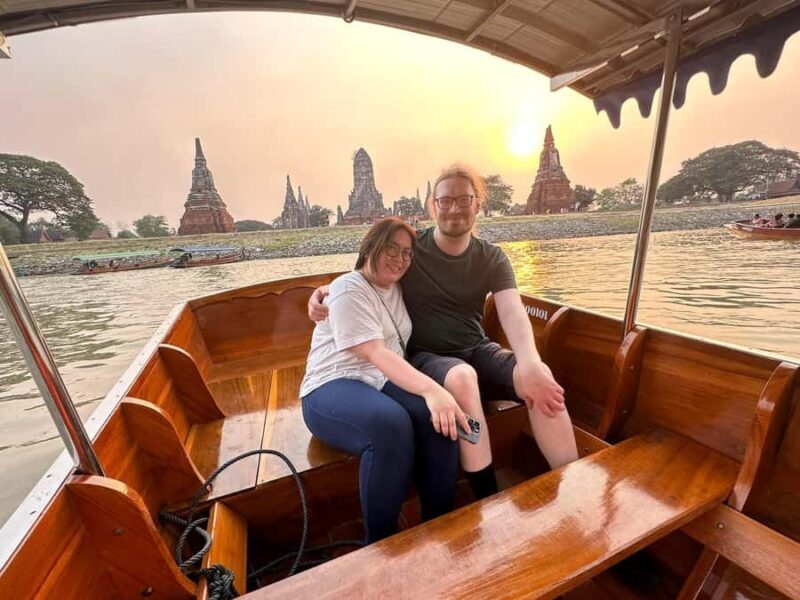 Ayutthaya: Private Ayutthaya World Heritage & Sunset Cruise - Key Points