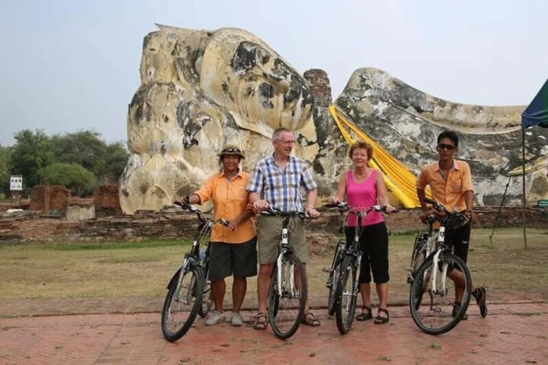 Ayutthaya: Sunset Bike Tour and Scenic Boat Ride - Key Points