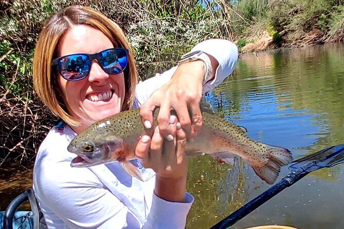 AZ Trout Fishing, on foot 2hrs. session! up to 4 people - A Detailed Look at the Verde River Kayak Fishing Tour
