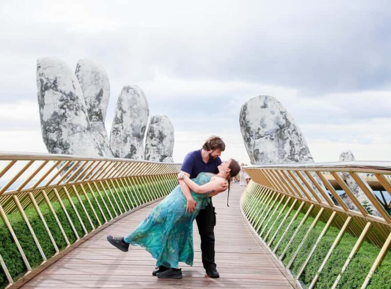 Ba Na Hills Golden Bridge Photoshoot with Memories - Discovering Ba Na Hills Through a Lens