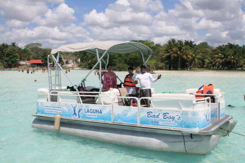 Bacalar: Lake of Seven Colors Pontoon Tour with Fruit - An In-Depth Look at the Bacalar Pontoon Tour