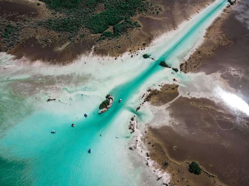 Bacalar: Lake of Seven Colors Pontoon Tour with Fruit - Authentic Traveler Experiences