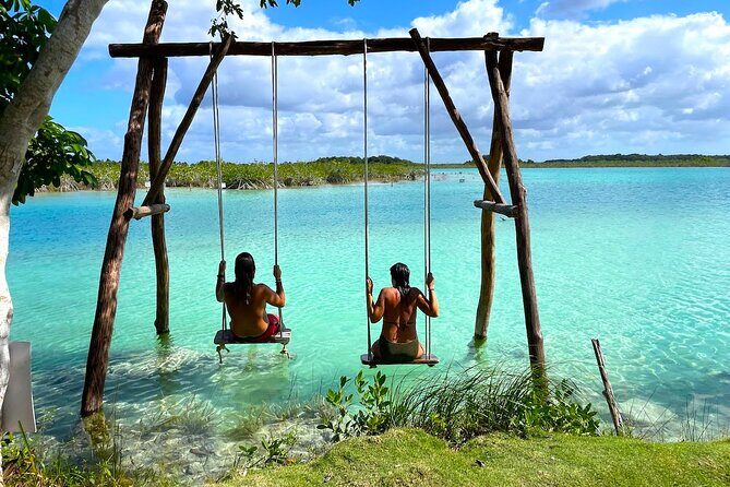 Bacalar Tour From Cancún Beach Club and Lagoon of 7 Colors - Key Points