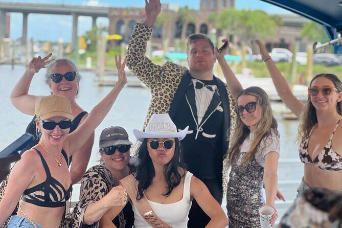 Bachelorette Party Boat  Charleston Harbor - Key Points