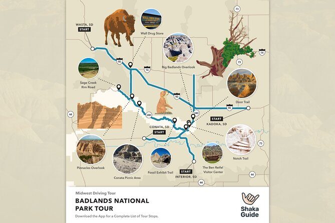 Badlands National Park Self-Guided Audio Tour - What’s Included and What’s Not