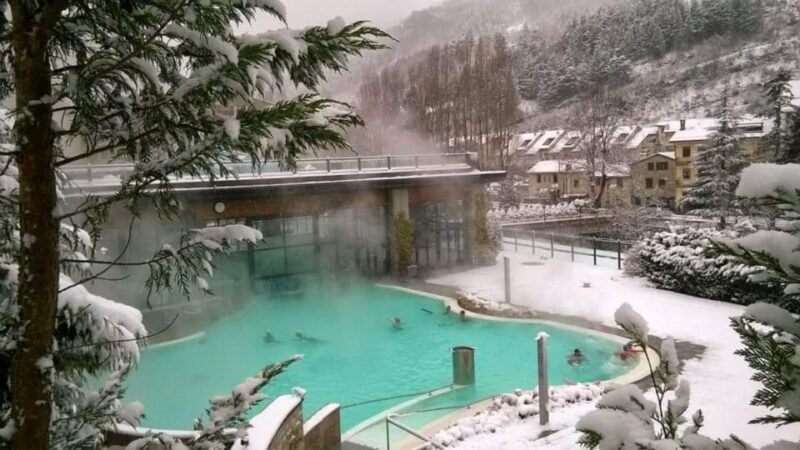 Bagno di Romagna: 2 hours Thermal Pool + Aperitif - Key Points