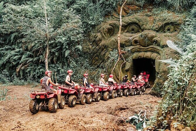 Bali ATV Quad Bike Adventure with Gorilla Cave Pass By Waterfall - Key Points