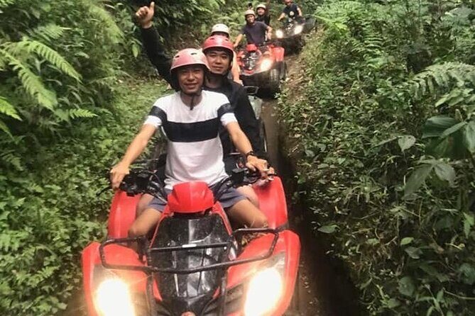 Bali ATV Quad Bike Through Tunnel, Waterfall, White Water Rafting - An Adventure That Packs a Punch